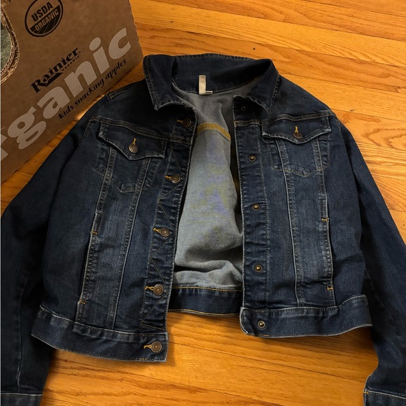 SO | Jackets & Coats | So Blue Cropped Jean Jacket With Vintage Wash ...